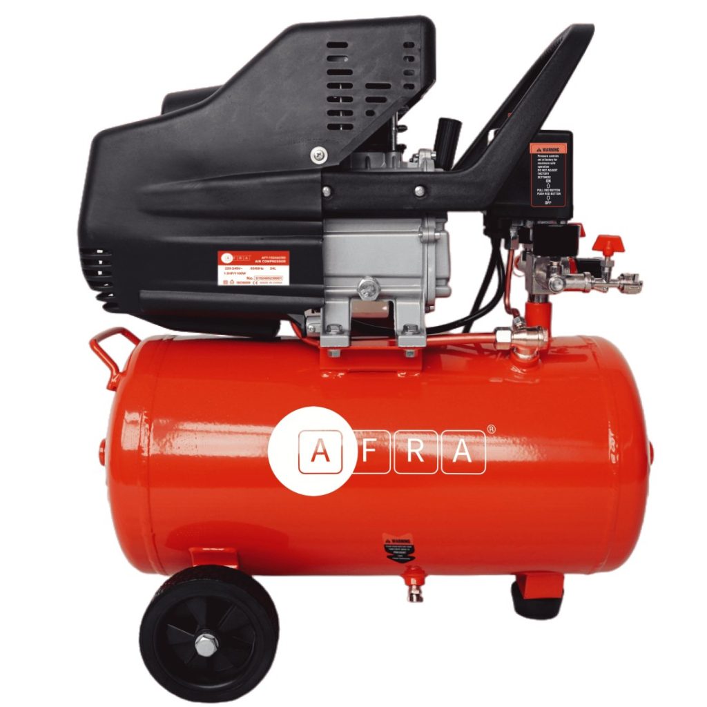 AFRA Japan Air Compressor, 240 V, 24 L Tank, 8 Bar Pressure, Portable ...